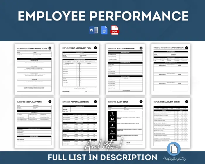 All HR & Business Templates Bundle | ProBizTemplates