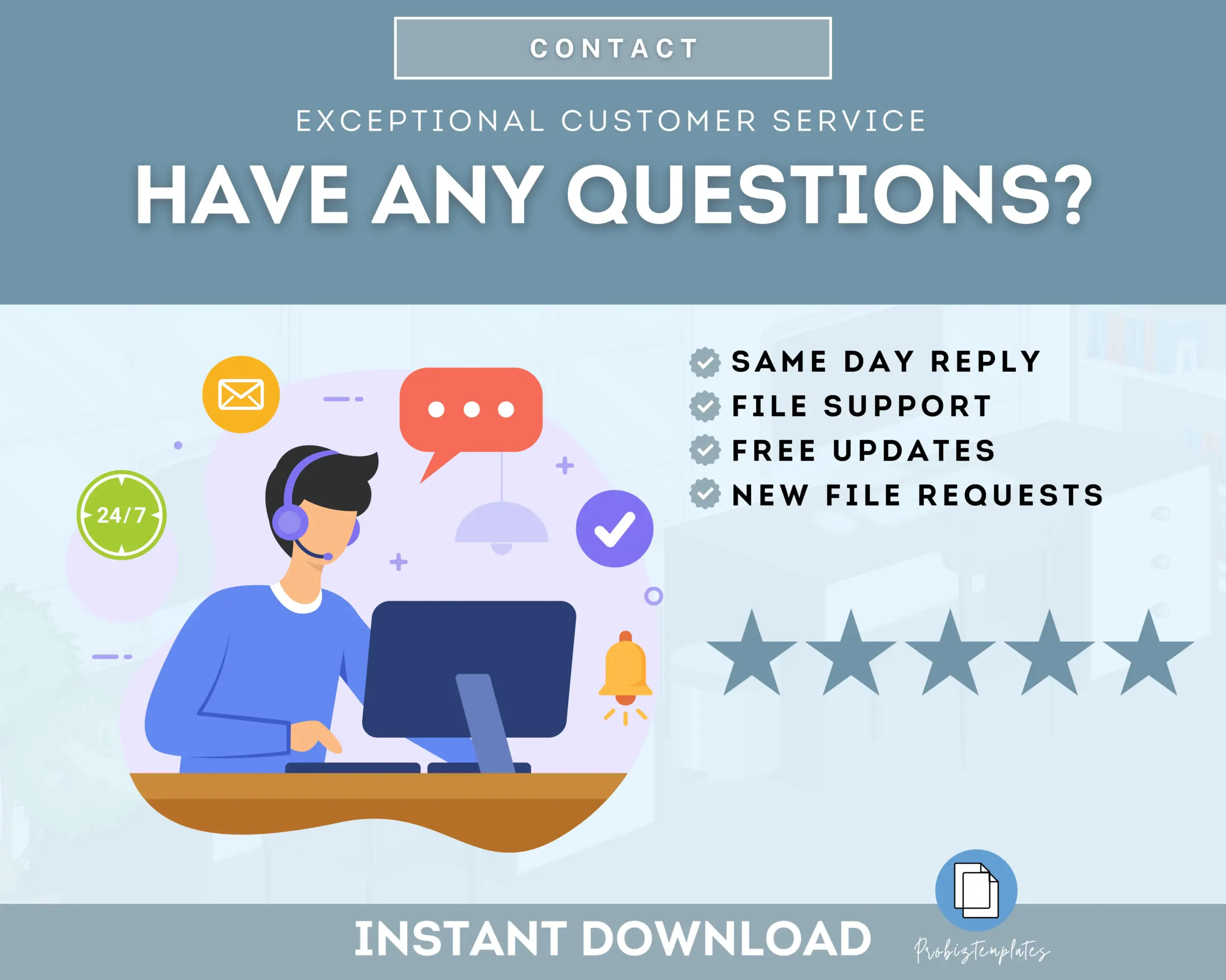 IT Staff Augmentation Services Template | ProBizTemplates